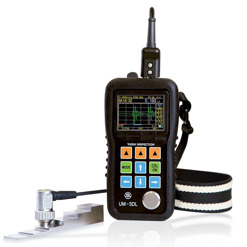 500 to 9999 m/s (0.0197 to 0.3937) Digital Ultrasonic Steel Thickness ...